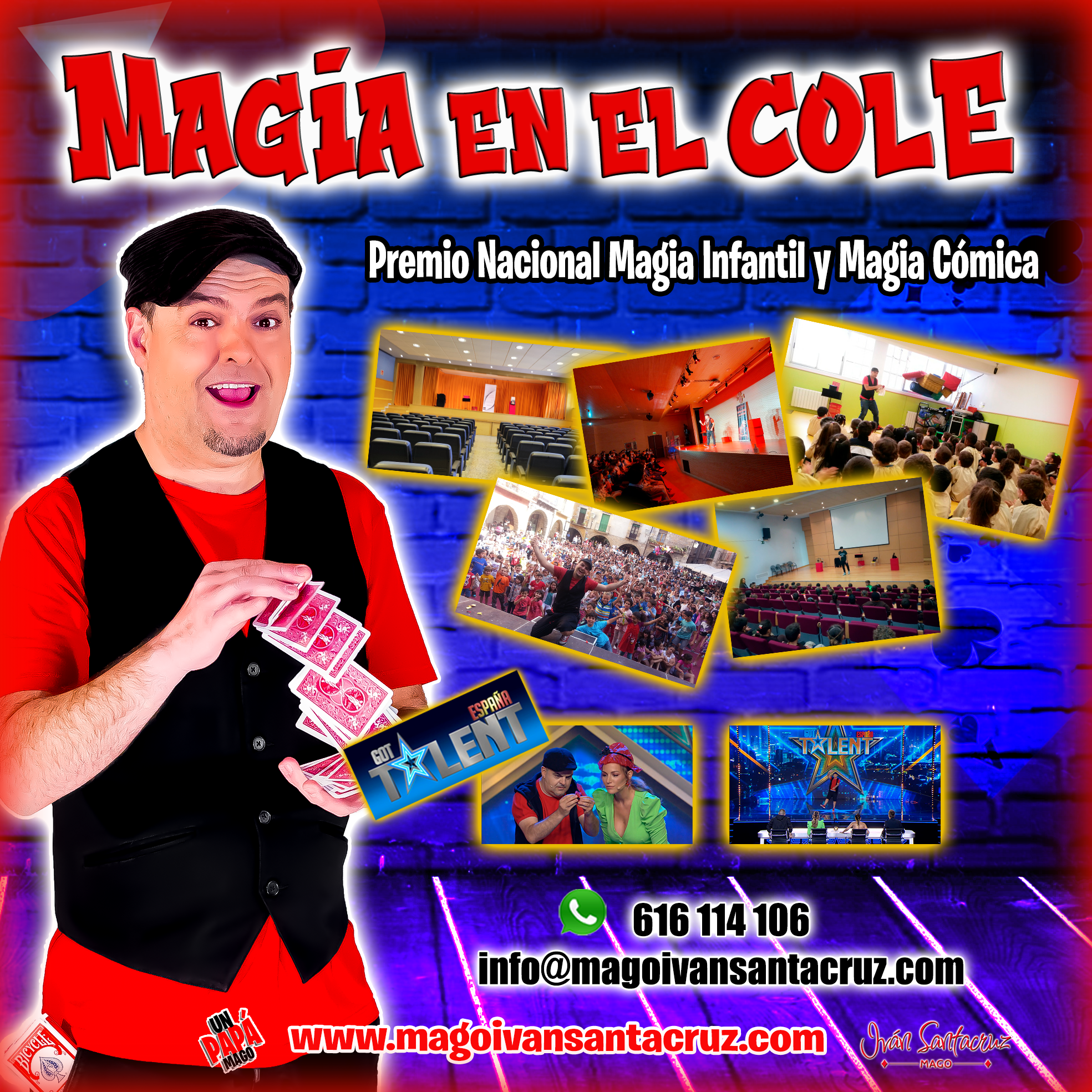 MAGIA EN EL COLE - Mago Ivan Santacruz